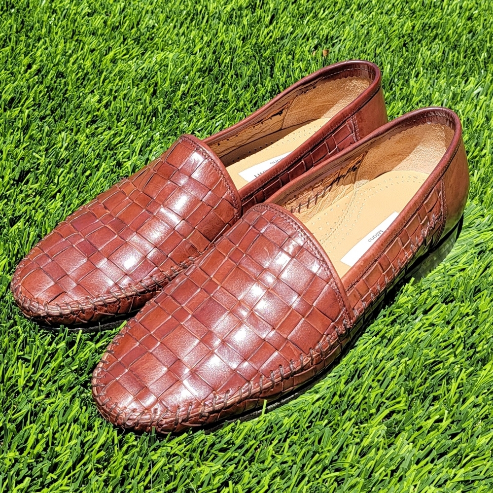 Pristine Lorenzo Banfi Italian Leather Loafers Men's … - Gem